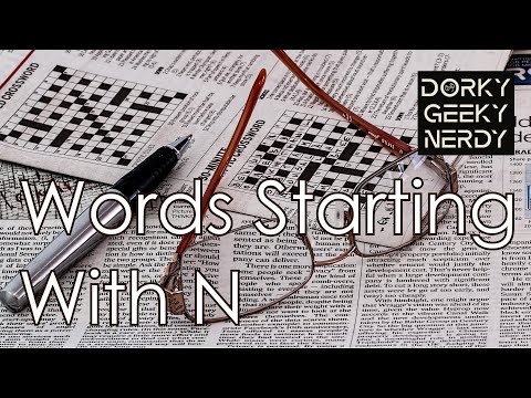 Words Starting with N (Mini #57)