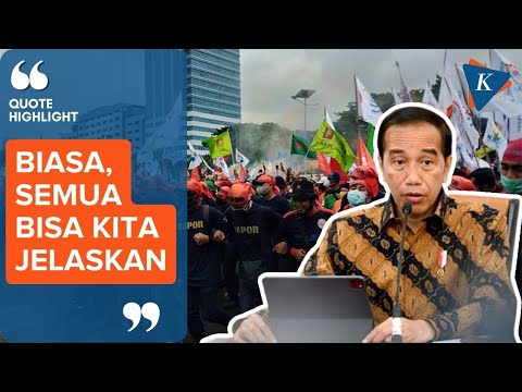 Kata Jokowi soal Perppu Cipta Kerja yang Tuai Pro Kontra