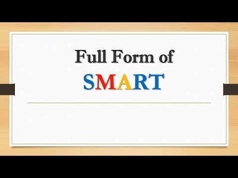 Full Form of SMART || Did You Know?