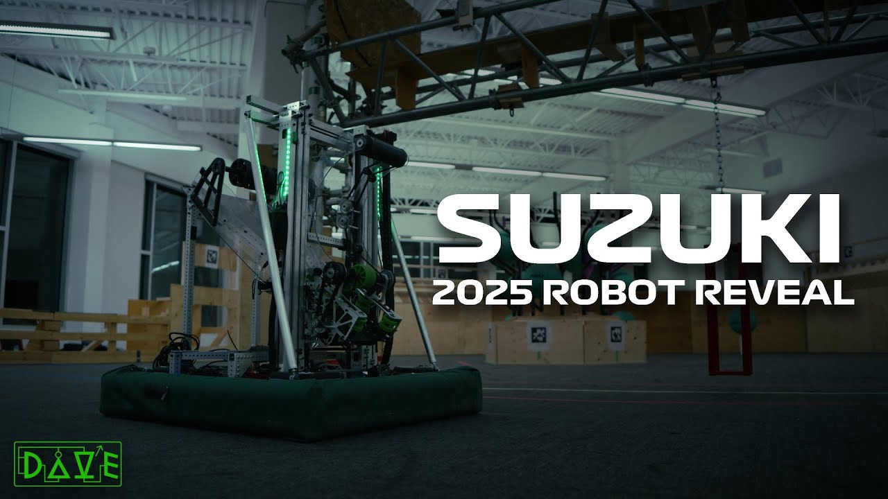 3683 Team DAVE Robot Reveal | SUZUKI - Robot Showcase - Chief Delphi