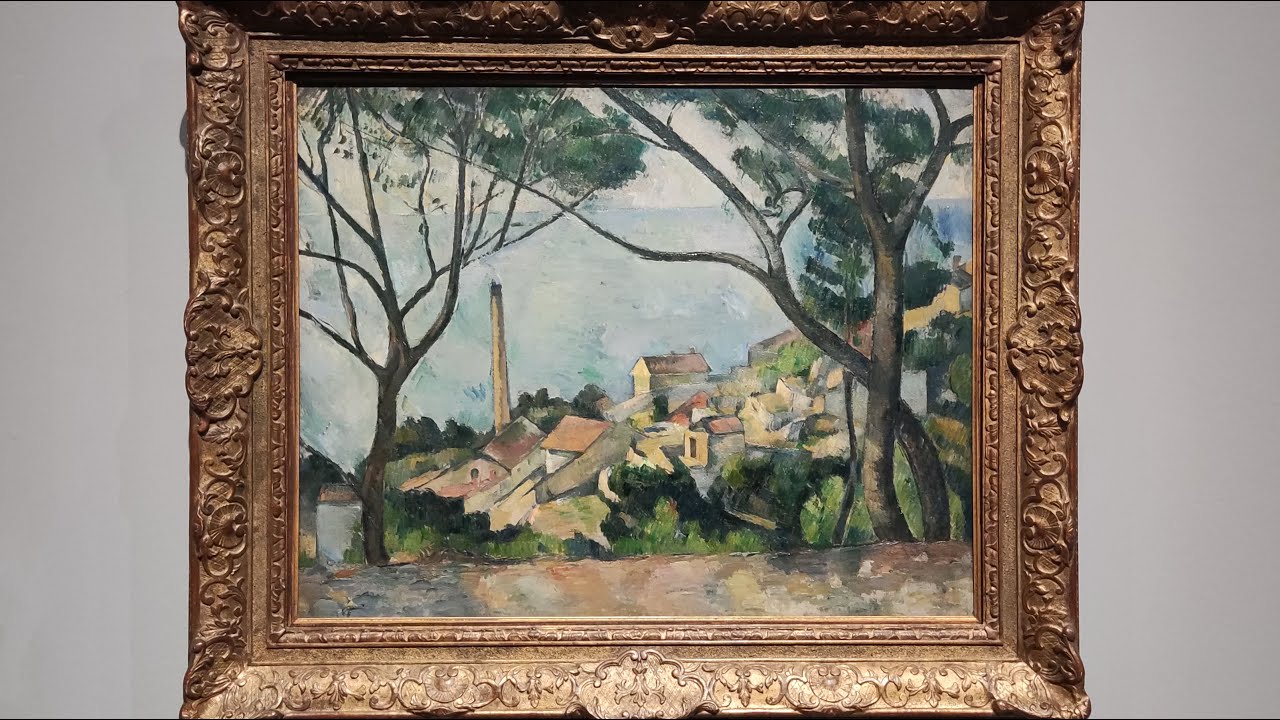 Wonderful French impressionist - Paul Cezanne exhibition - 4K - Tate Modern - over 50 paintings