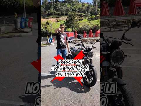 ❌️ 3 cosas que NO me gustan de la Husqvarna Svartpilen 200 🤔 #motorcycle #motovlog #moto #shorts