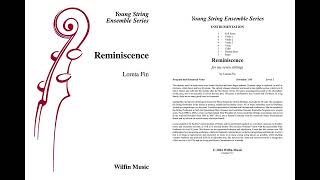 Reminiscence: String Orchestra Conductor Score & Parts: Loreta Fin | Sheet Music