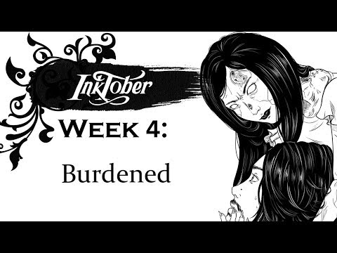 [Inktober: Week 4] Burdened (Speedpaint) - Paint Tool SAI
