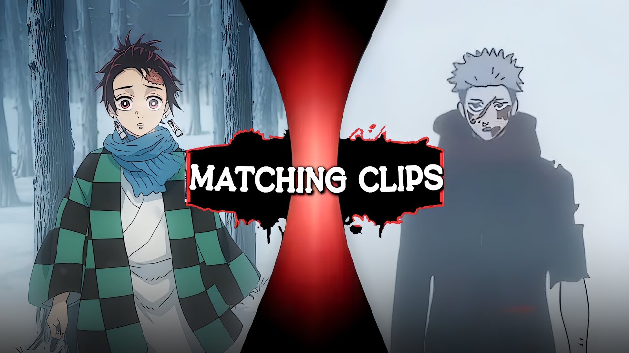 Tanjiro VS Itadori (15 Matching Clips)