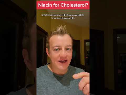 Does niacin help with Cholesterol or HDL or LDL?