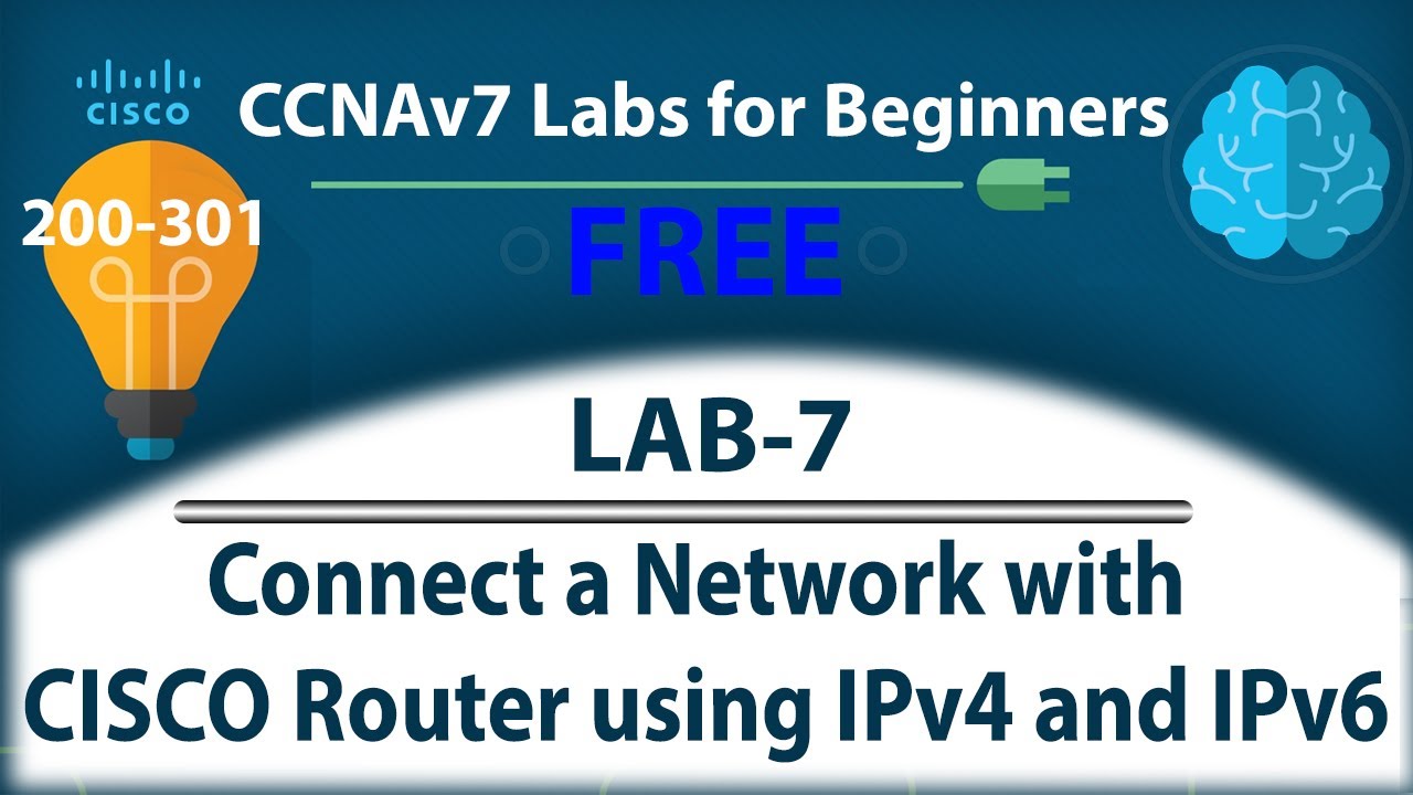 Cisco Router Dual Stack Configuration | IPv4 & IPv6 Network Lab | CCNA 200-301 Lab 7 Tutorial