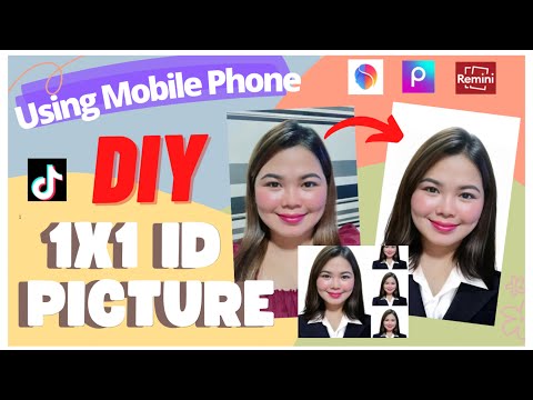 Tiktok DIY 1x1 Id Picture with Formal Attire🤵‍♀️| Easy Tutorial | Nerniel