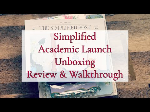 SIMPLIFIED UNBOXING || WEEKLY PLANNER & FUN ACCESSORIES