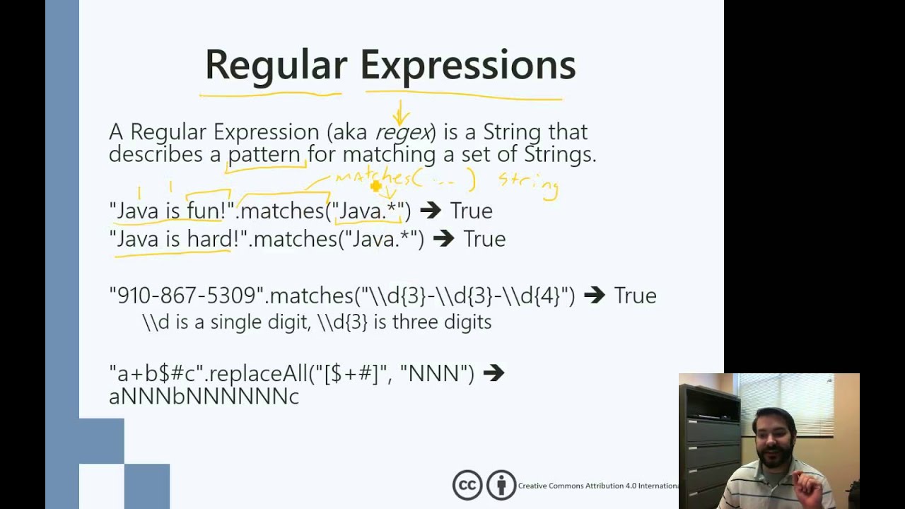 Strings and Regular Expressions