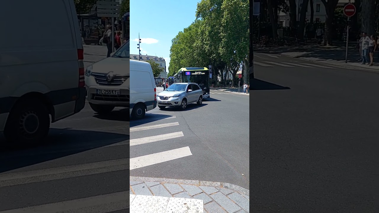 [Filbleu]Bus Scania bloqué par la circulation