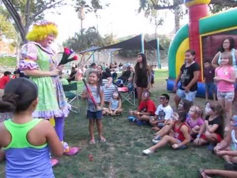 Children's Birthday Party Entertainment Orange County | Kids Party Clown Entertainment Riverside