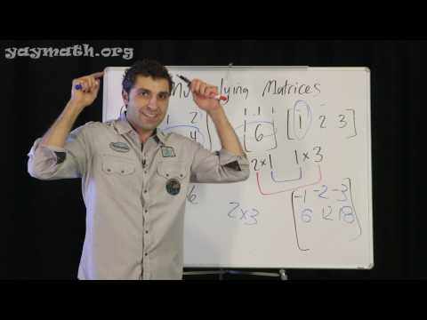 Algebra 2 - Multiplying Matrices