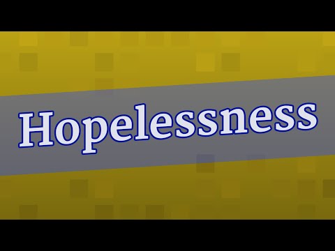 HOPELESSNESS pronunciation • How to pronounce HOPELESSNESS