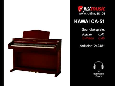 Digitalpiano Kawai CA-51 (Piano & E-Piano sound)
