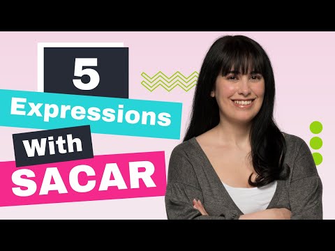 🗣5 Idioms In Spanish With The Verb SACAR And How To Use Them In Context
