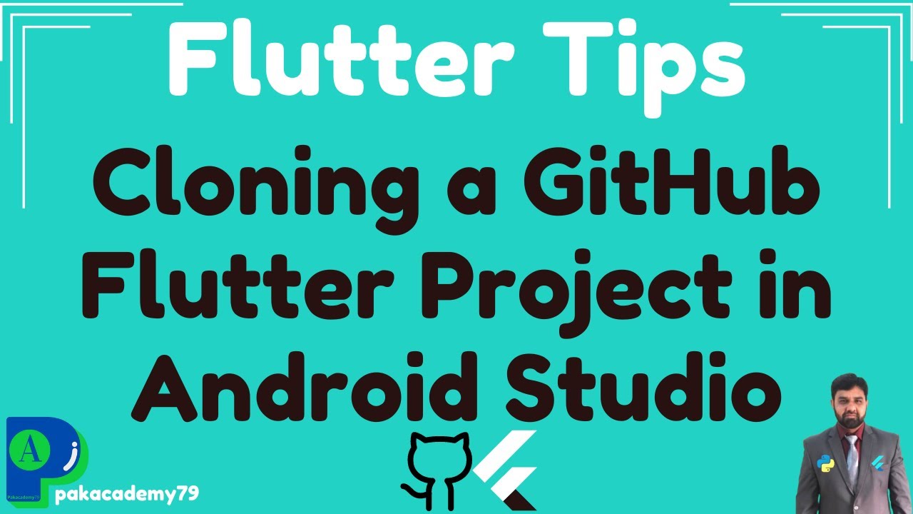 Cloning a GitHub Flutter Project in Android Studio