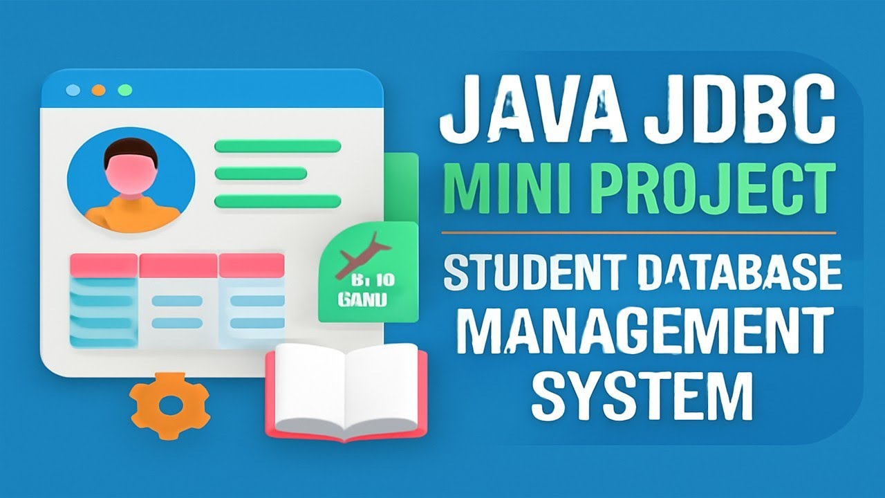 Java JDBC Mini Project 🎓 | Student Database Management System