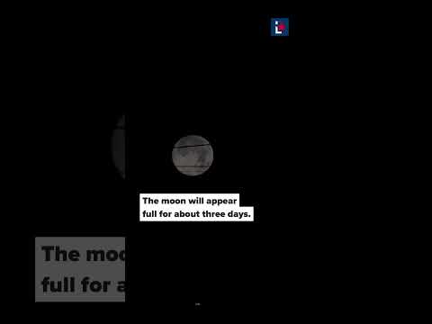 The first full moon of 2025: The Wolf Moon!