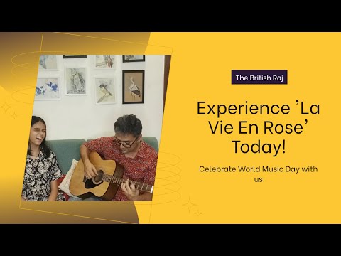 La Vie En Rose – World Music Day Tribute | The British Raj Band