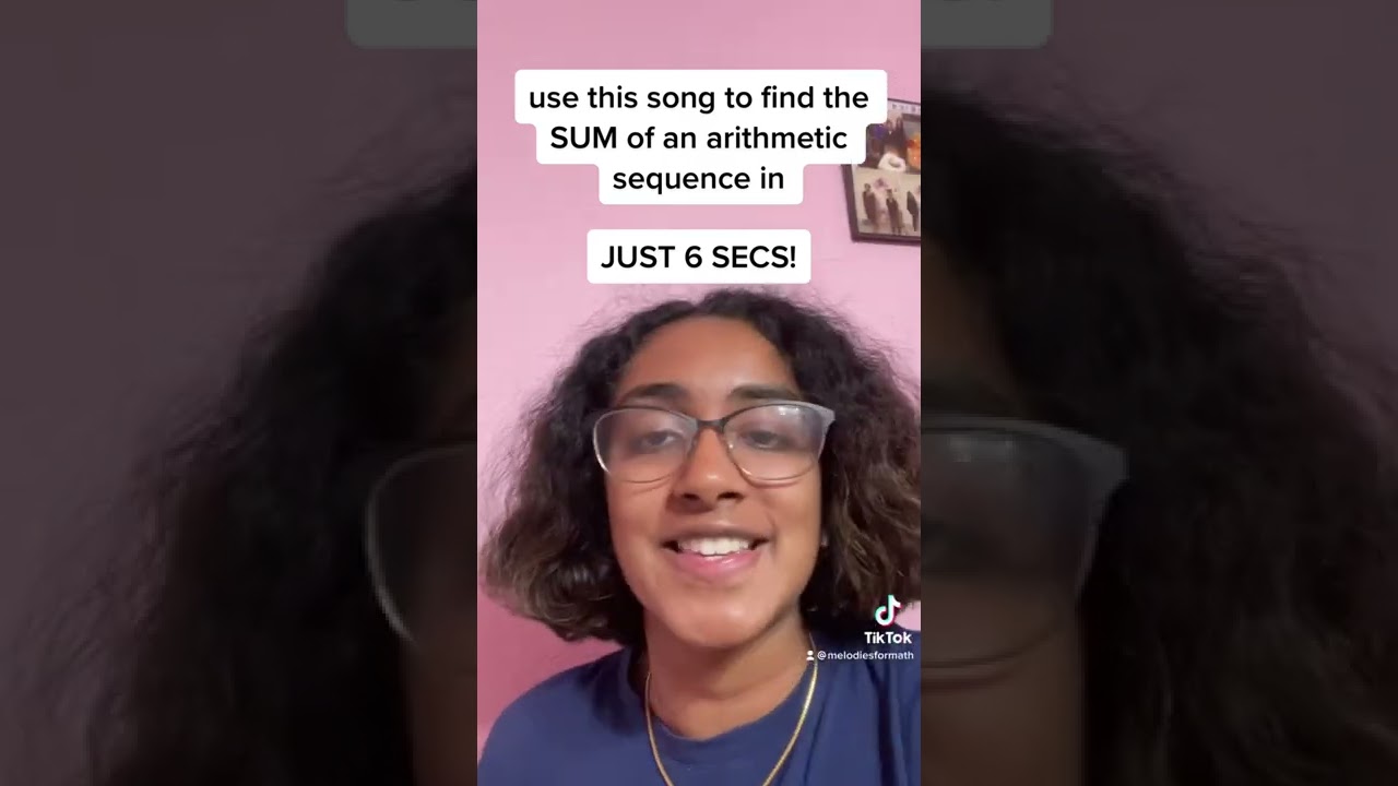 arithmetic sequence sum song