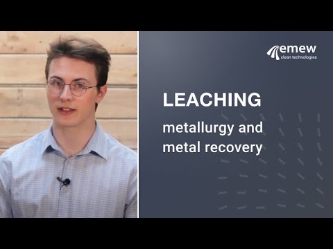 Leaching in metallurgy and metal recovery