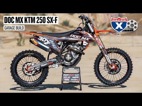 2020 KTM 250 SX-F GARAGE BUILD | DeCal Works Video