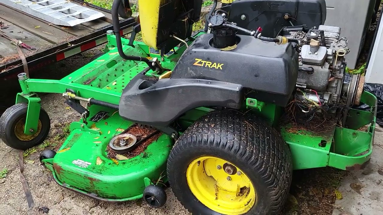 How much did I pay for John Deere Zero Turn Ztrak 757? Will it start?