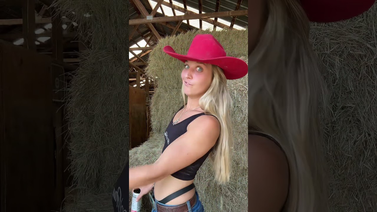 It’s Amanda Lee #itsamandalee #redhatcowgirl #onlyfarmer