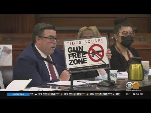 New York City Council reveals gun-free zones in Times Square