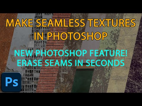 Make seamless textures easily in Photoshop