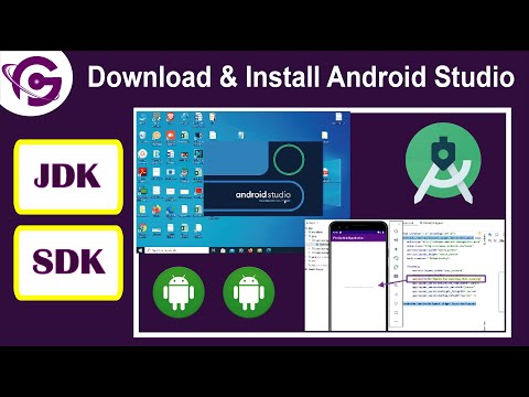 How to Install Android Studio on Windows 10 | Install Java JDK and SDK
