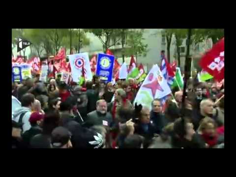La présence du drapeau amazigh lors de la marche contre l'injustice fiscale à Paris