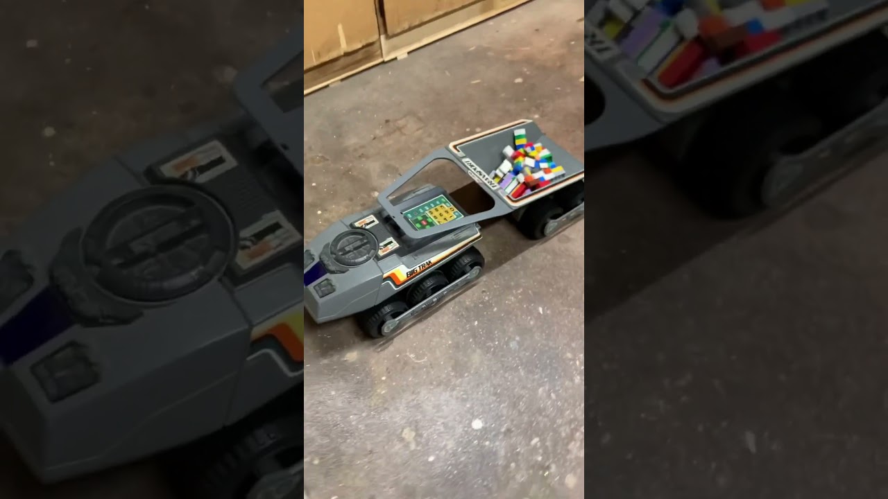 Milton Bradley BIG TRAK Transport #skunkworksgijoecustoms #bigtrak
