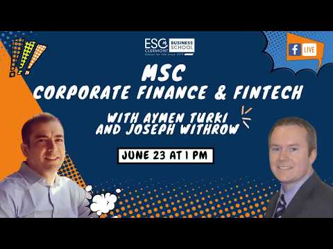 Live Corporate Finance and Fintech