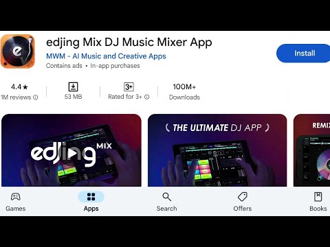 How To Install Edjing Mix DJ Music Mixer App's | How To Download Edjing Mix DJ Music Mixer App's