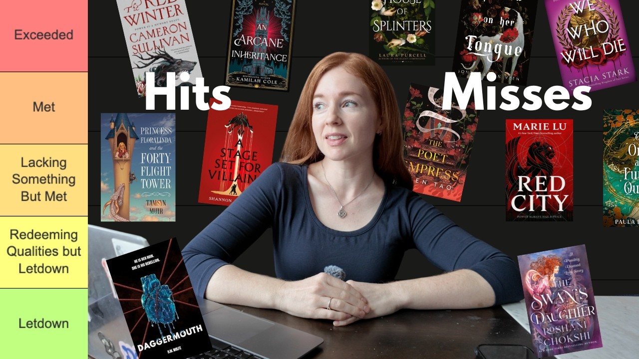 ranking the fantasy books i've read in 2026 | most anticipated, flops, favorite reads, surprises!