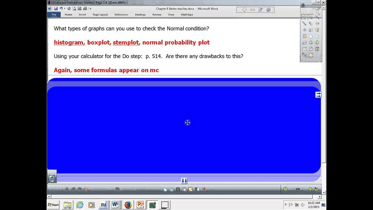 Chapter 8 Estimating with Confidence Part V
