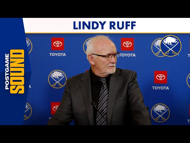 Buffalo Sabres HC Lindy Ruff makes his feelings known after team blows ...