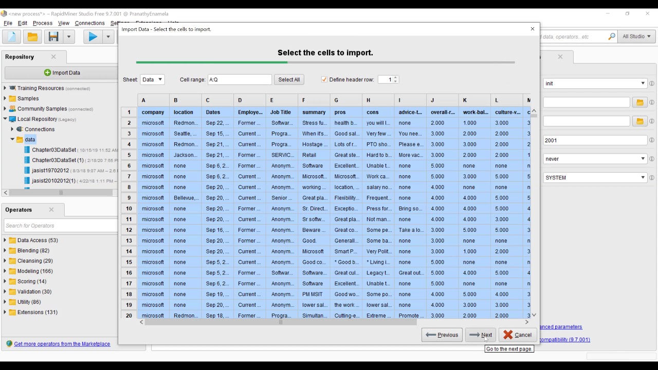 Association Rules - Rapidminer