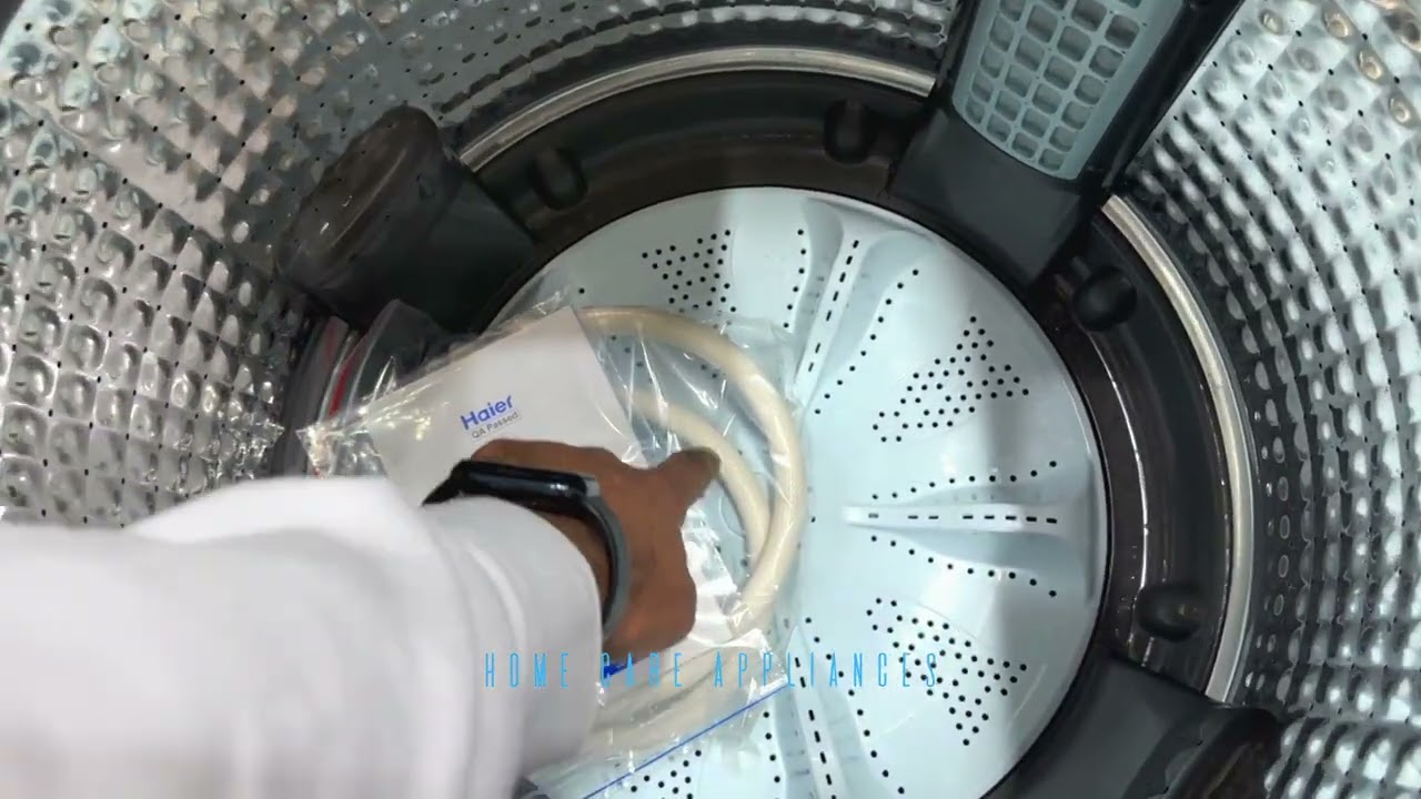Unboxing Haier 11kg Automatic Washing Machine Hwm 110-688S8