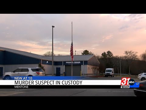 Suspect arrested in Mentone murder