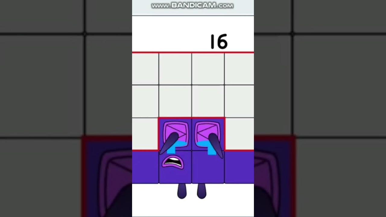 numberblocks 16 crying part 8