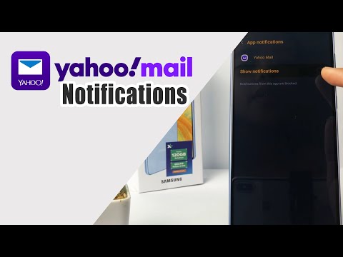 How To Enable Notifications On Yahoo Mail In Samsung Mobile