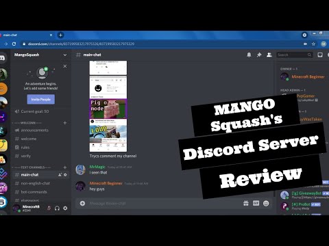 Mango Squash Discord Server Review