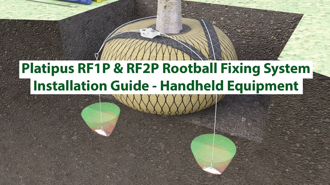 Platipus RF1P & RF2P Rootball Fixing System Installation Guide