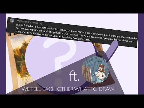 Telling each other What to Draw from a Description! | ft. ArtisticallyME