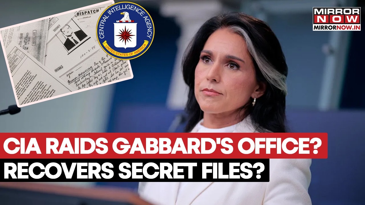 CIA Raids Tulsi Gabbard's Office? Recovers Secret JFK & MK-Ultra Files? Whistleblower's Big Claim