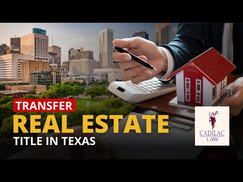 In Texas real estate title doesn't transfer automatically