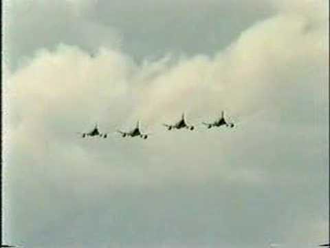RAF F-4 Phantom display